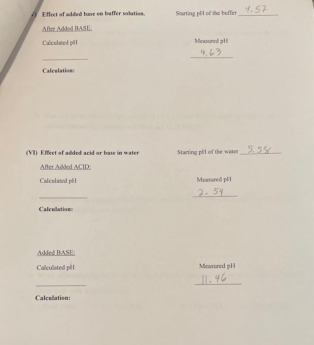 Solved (1) A buffer with equal mole of weak acid and | Chegg.com