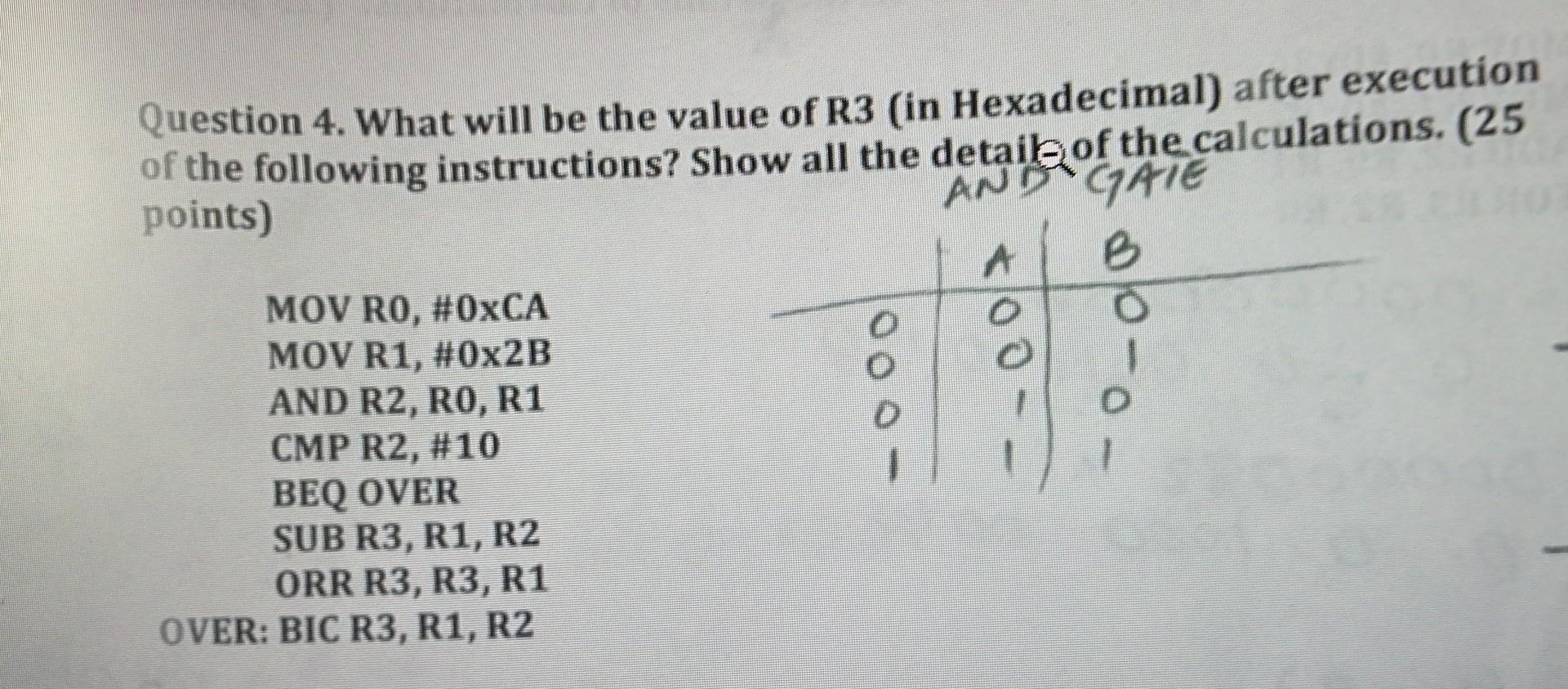 Solved Question 4. What will be the value of R3 (in | Chegg.com