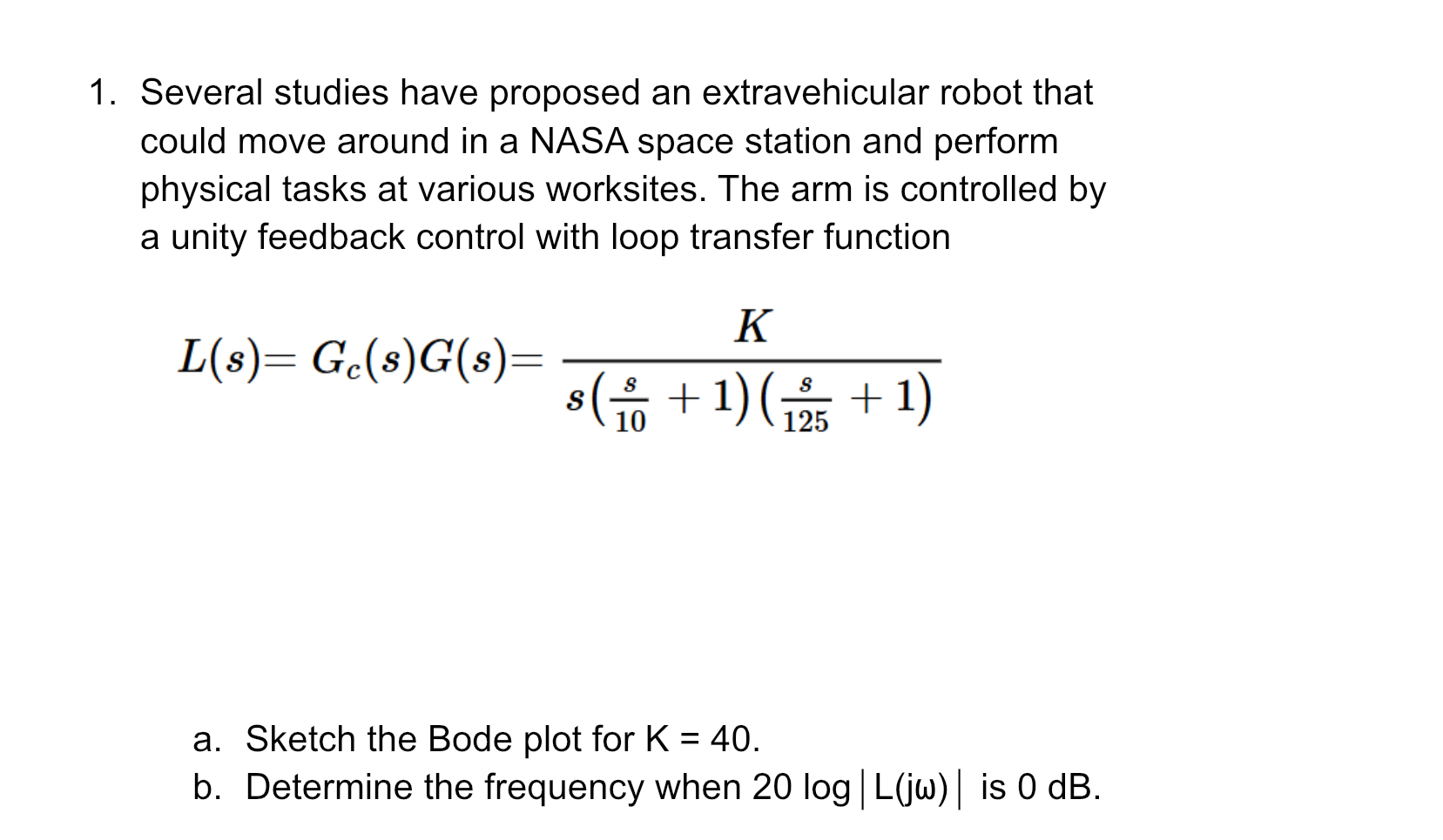 Solved You can provide matlab code for sketching plot. | Chegg.com