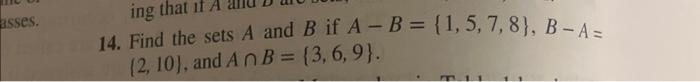 can help me solve number 14! discrete math | Chegg.com