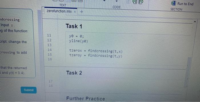 Solved Modifying a Local Function instructions are in the | Chegg.com