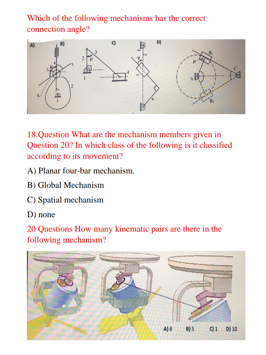 Solved Which of the following mechanisms has the correct | Chegg.com