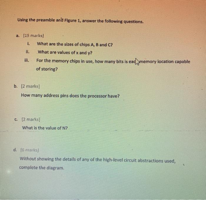 Solved Figure I depicts an N-blt microprocessor Interfaced | Chegg.com