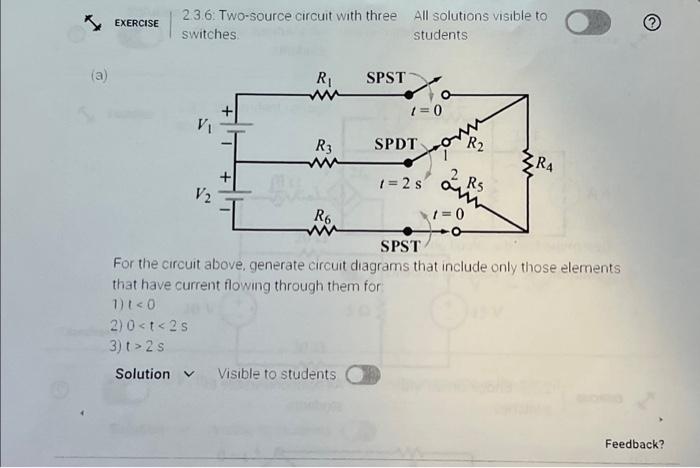 Solved \begin{tabular}{l|l} Exercise & 2.3.6: Two-source | Chegg.com