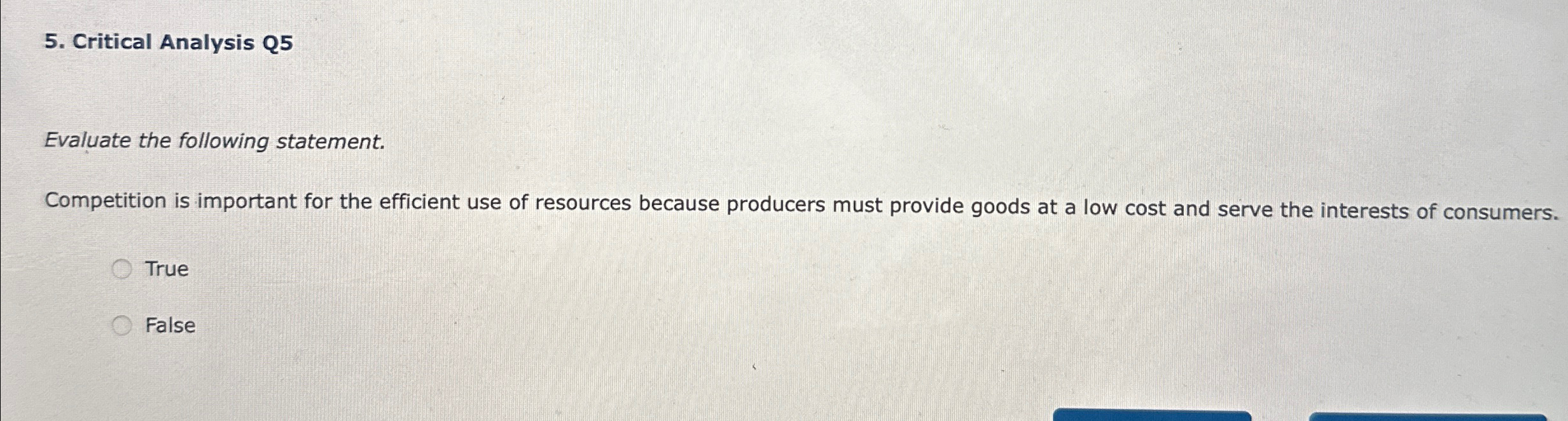 Solved Critical Analysis Q5Evaluate the following | Chegg.com