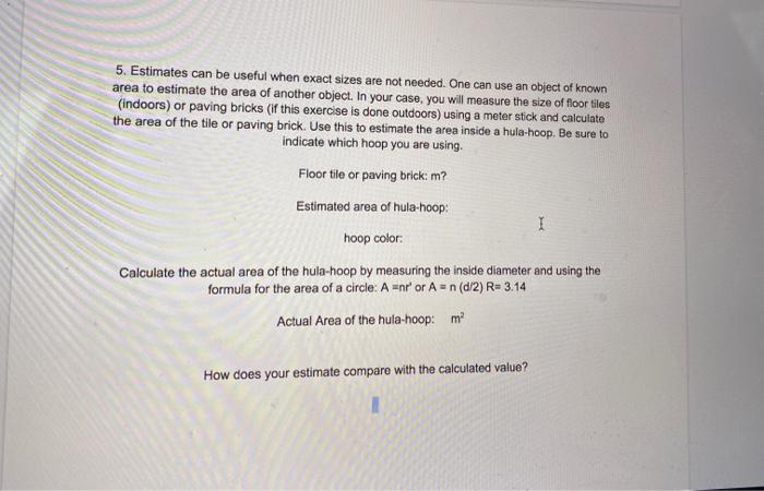 Solved Metric Measurements & Conversions Lab Table 1: | Chegg.com