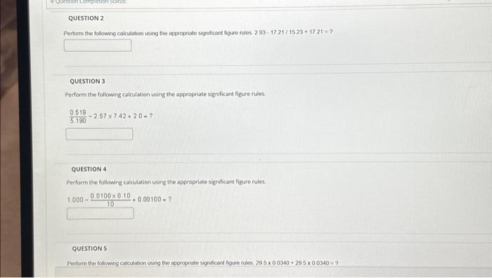 Solved QUESTION 3 Perform the following calculation using | Chegg.com