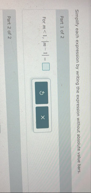 Solved Simplify each expression by writing the expression | Chegg.com