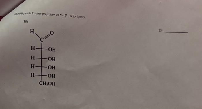 Solved 6) The form of glucose is the isomer. 6) A) beta B) | Chegg.com