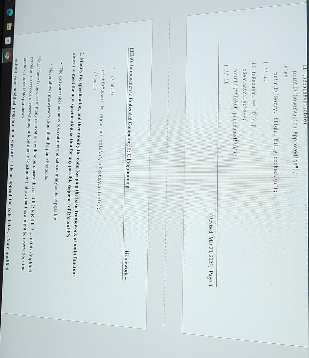 Solved Zuestion 4 (40 points) The following program manages | Chegg.com Solved Zuestion 4 (40 points) The following program manages | Chegg.com