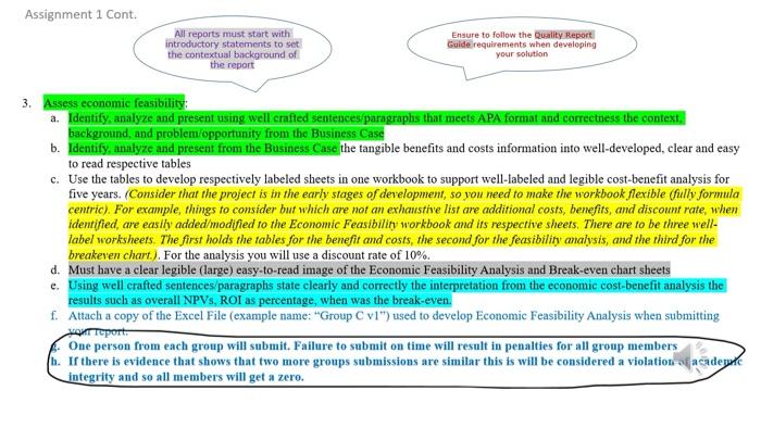 Solved 4. What if Analysis: a. Save a copy the Economic | Chegg.com