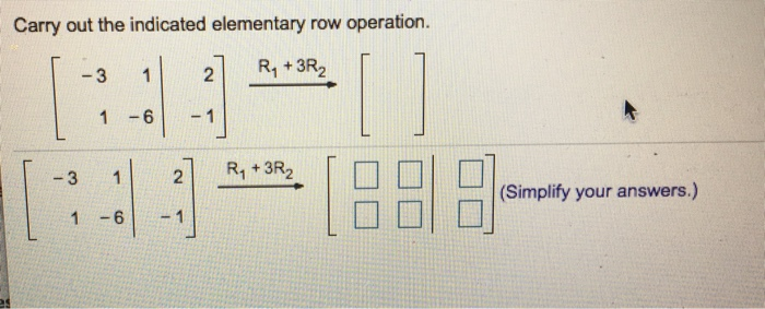 Solved Write the system of linear equations corresponding to | Chegg.com