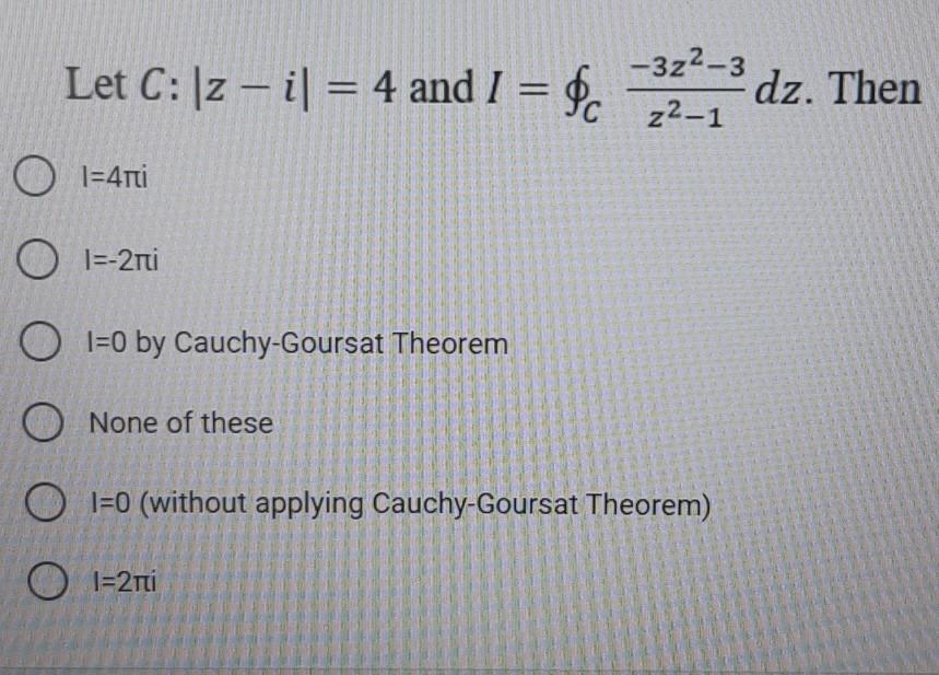 Solved Let z be a complex number. Then the solution(s) of | Chegg.com