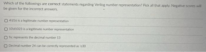 Solved Which of the followings are correct statements | Chegg.com