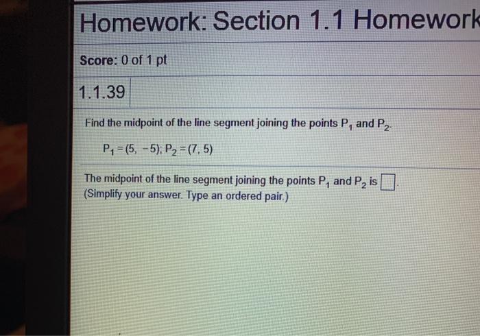 Solved Homework Section 1 1 Homework Score 0 Of 1 Pt