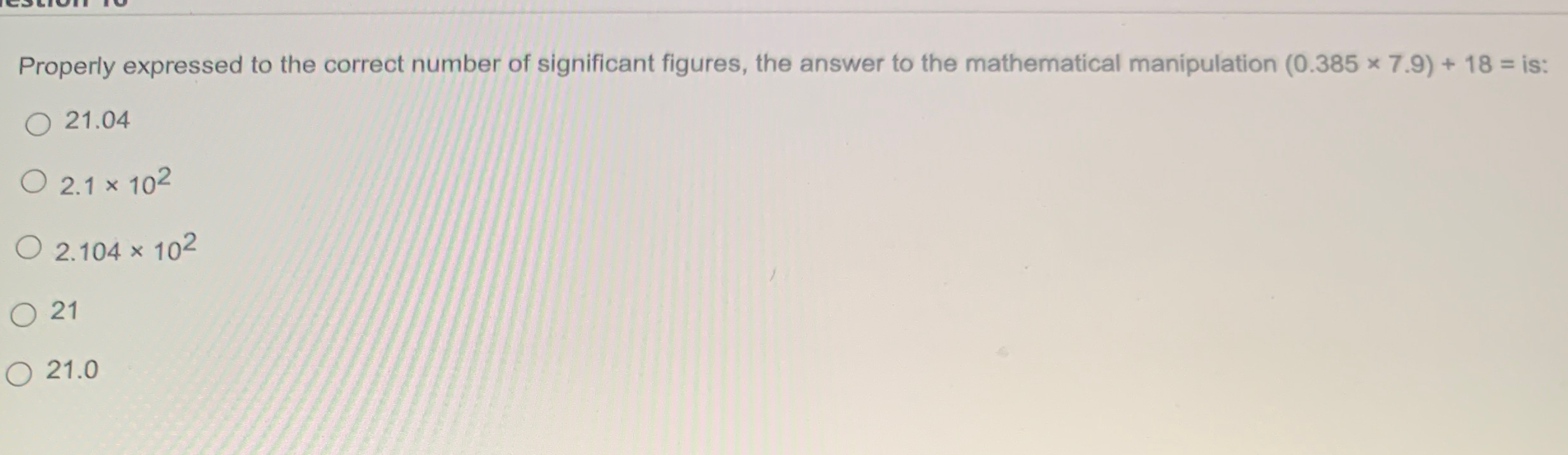 Solved Properly expressed to the correct number of | Chegg.com