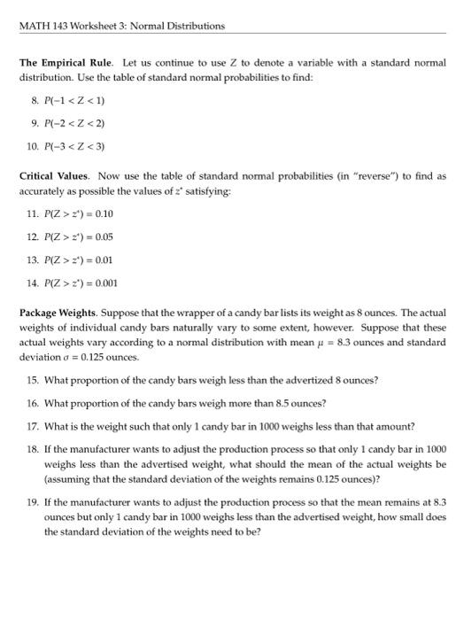 Solved MATH 143: Introduction to Probability and Statistics | Chegg.com
