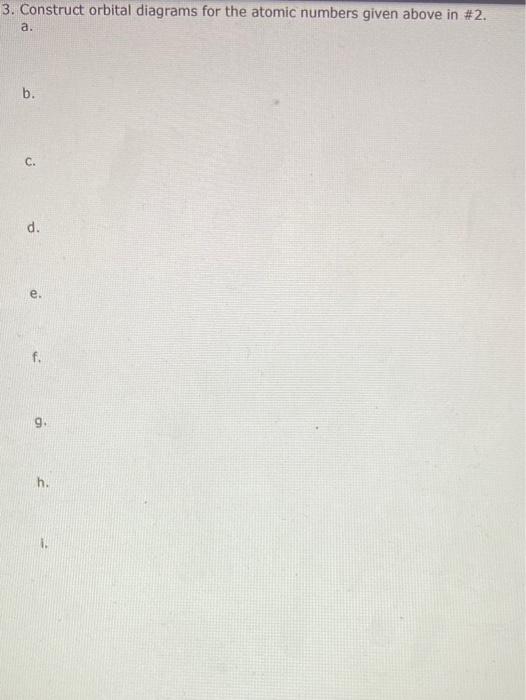 Solved Write Complete And Abbreviated Electron Configurations