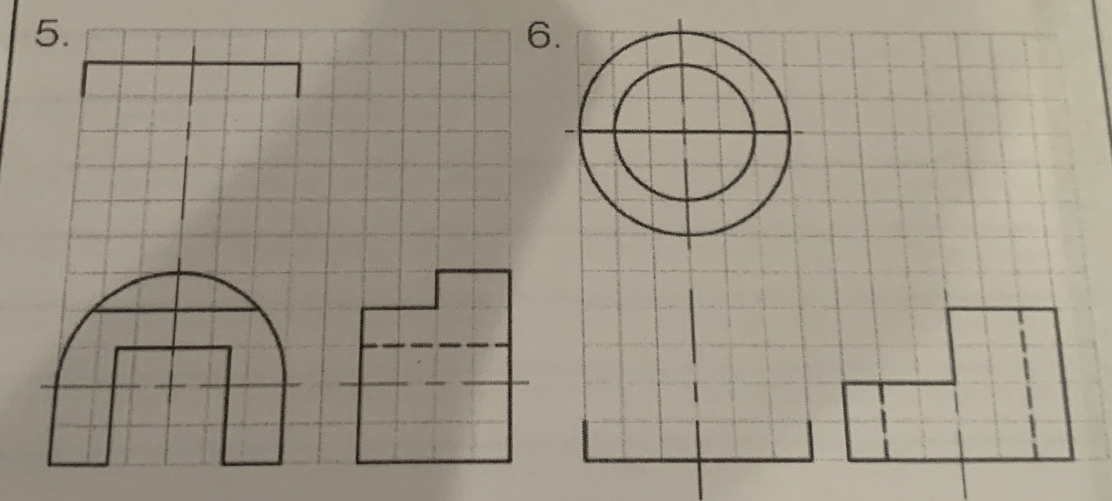 Solved Sketch the missing view | Chegg.com