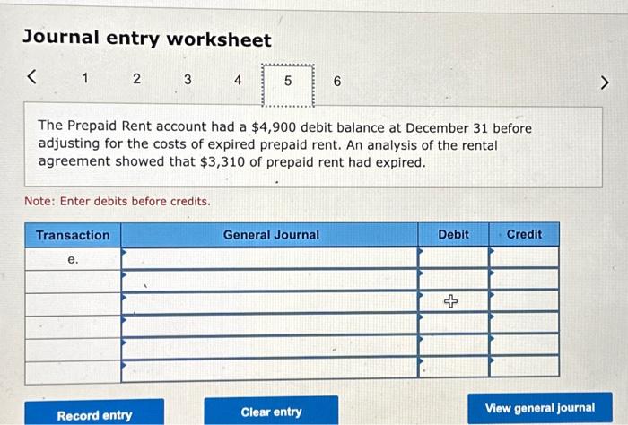Solved Exercise 3-6 (Algo) Preparing adjusting entries LO | Chegg.com