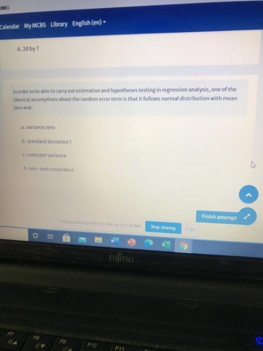 Solved RING Calendar My MCBS Library English (en) - d. 20 by | Chegg.com