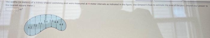 Solved then nearest squane meter.) m2the nearest square | Chegg.com