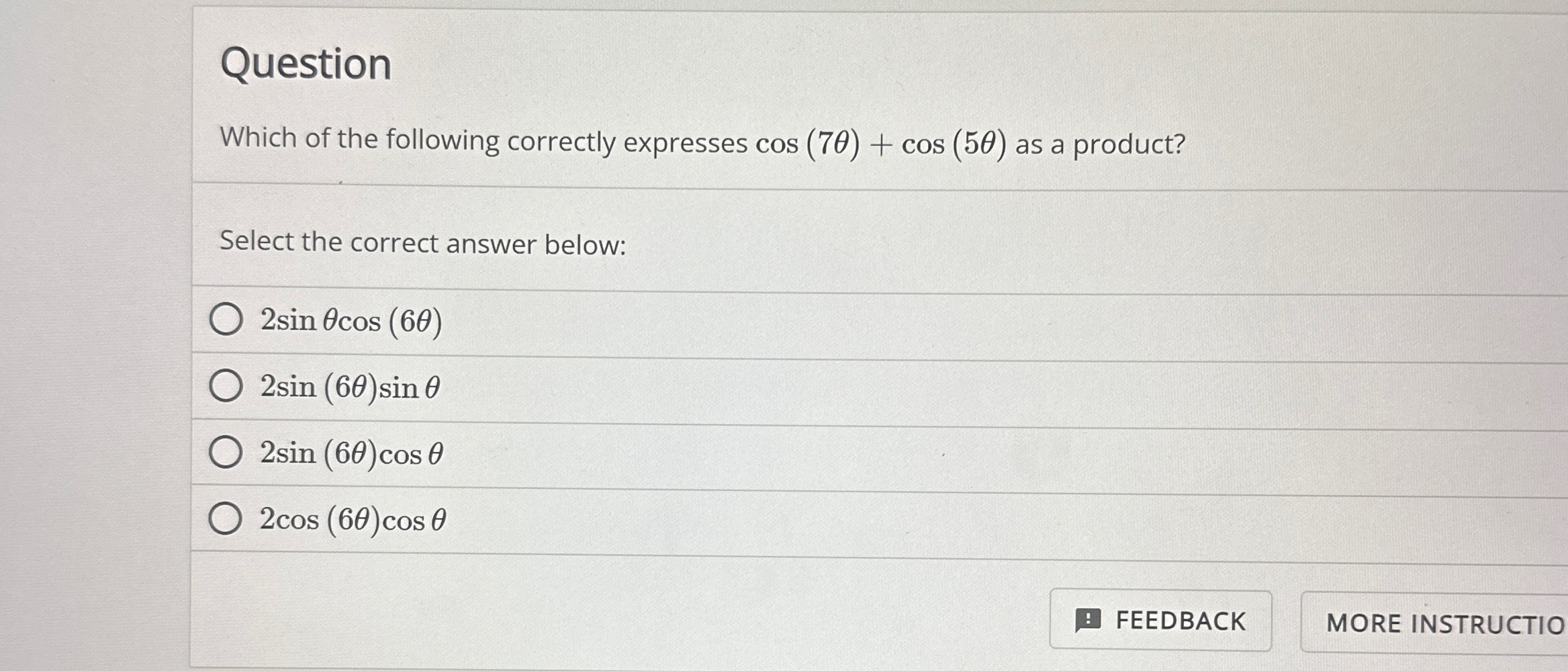 Solved QuestionWhich of the following correctly expresses | Chegg.com