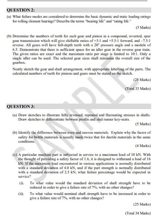 [Solved]: (a) What failure modes are considered to determin