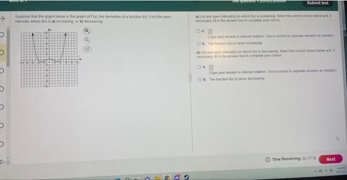 Solved Suppase that the graph bolow is the oraph of P′(x), | Chegg.com Solved Suppase that the graph bolow is the oraph of P′(x), | Chegg.com