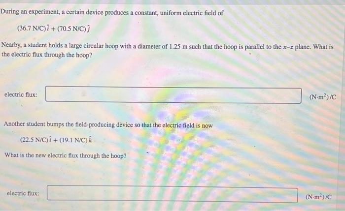 Solved During an experiment, a certain device produces a | Chegg.com