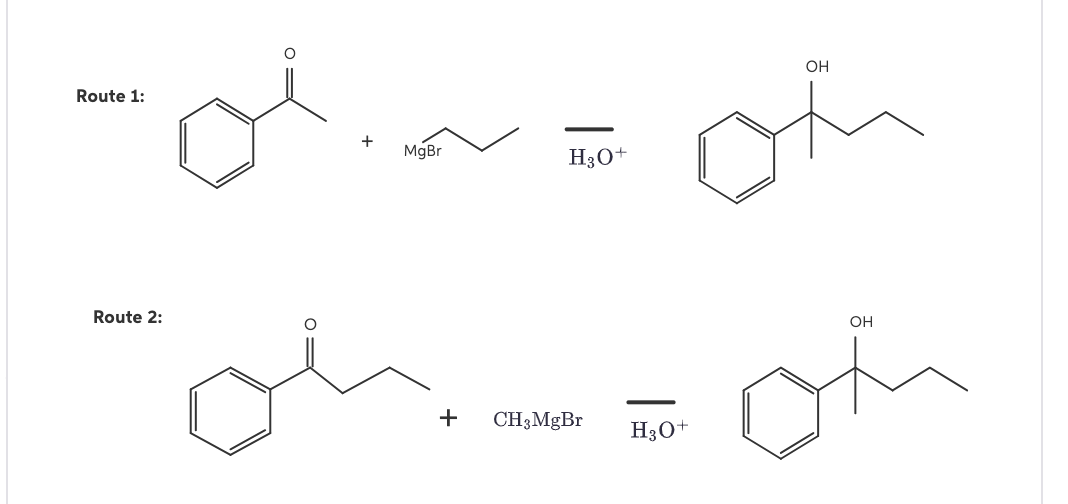 Solved Route 1: Route 2: show like draw out the full | Chegg.com