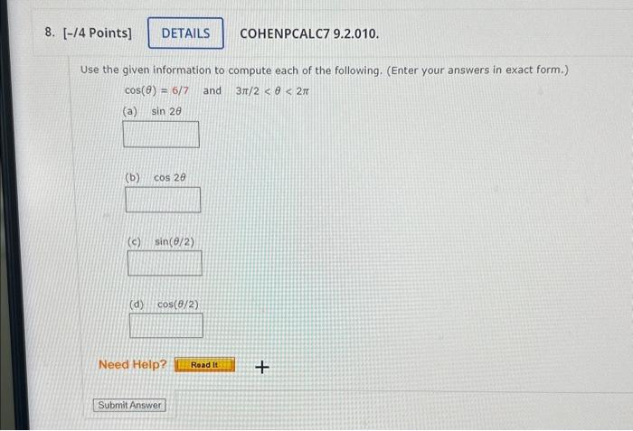 Solved Prove that the equation is an identity. cot2A+1=csc2A | Chegg.com