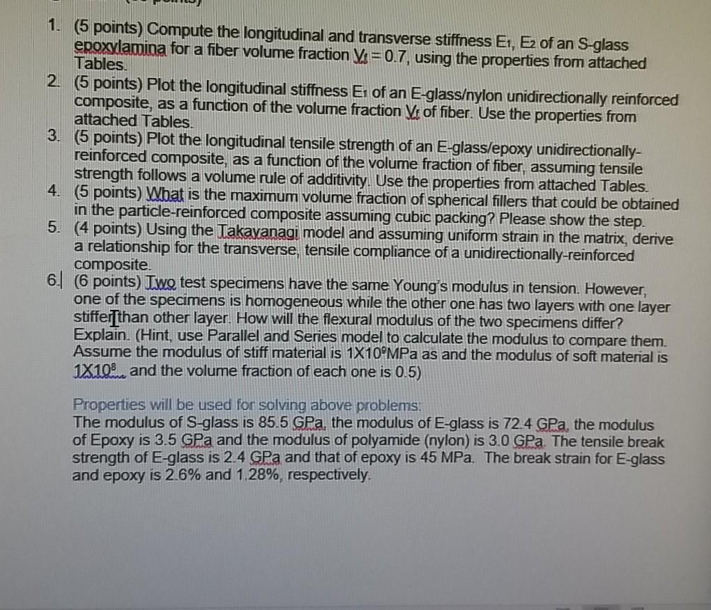 Solved 1. (5 points) Compute the longitudinal and transverse | Chegg.com