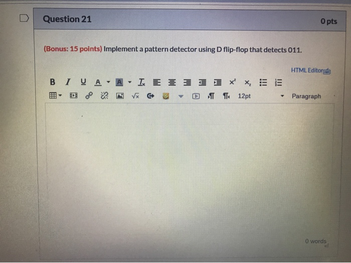 Solved Question 21 O pts (Bonus: 15 points) Implement a | Chegg.com Solved Question 21 O pts (Bonus: 15 points) Implement a | Chegg.com