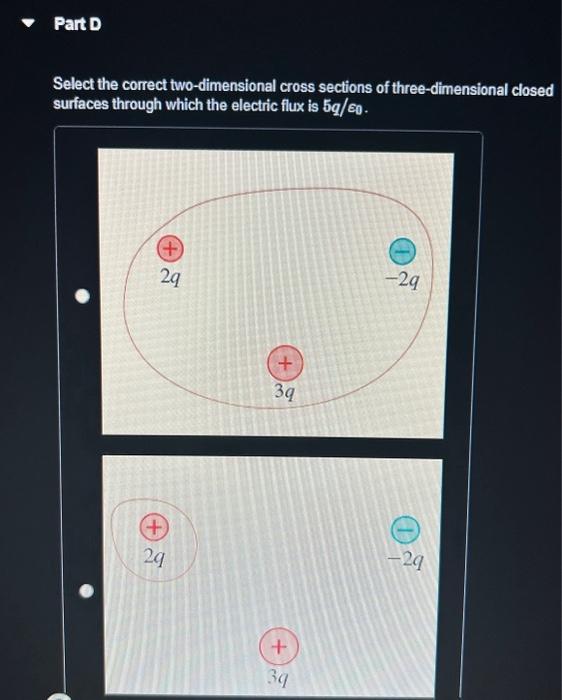 Solved (Figure 1) shows three charges.Select the correct | Chegg.com