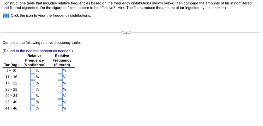 Construct One Table That Includes Relative 0094