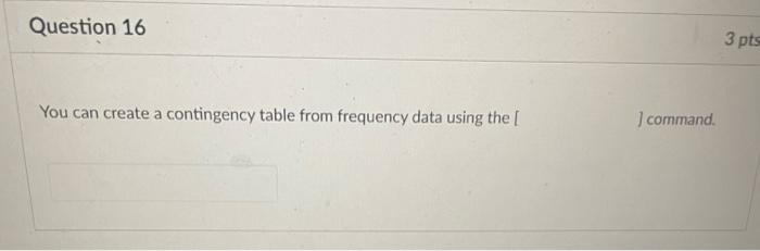 Solved To load a command package and make its commands ready | Chegg.com