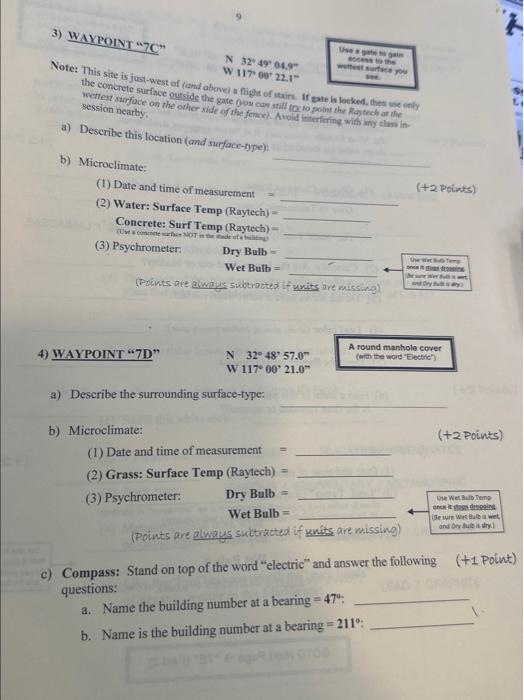 3) WAYPOINT" 7C% session nearby. 2 a) Describe this | Chegg.com