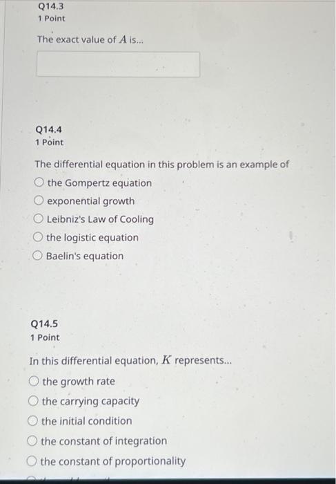 Solved The solution to the initial value problem dy dt = 3y | Chegg.com