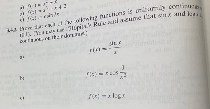 Solved 3.35 Definition. Let E be a nonempty subset of R and | Chegg.com