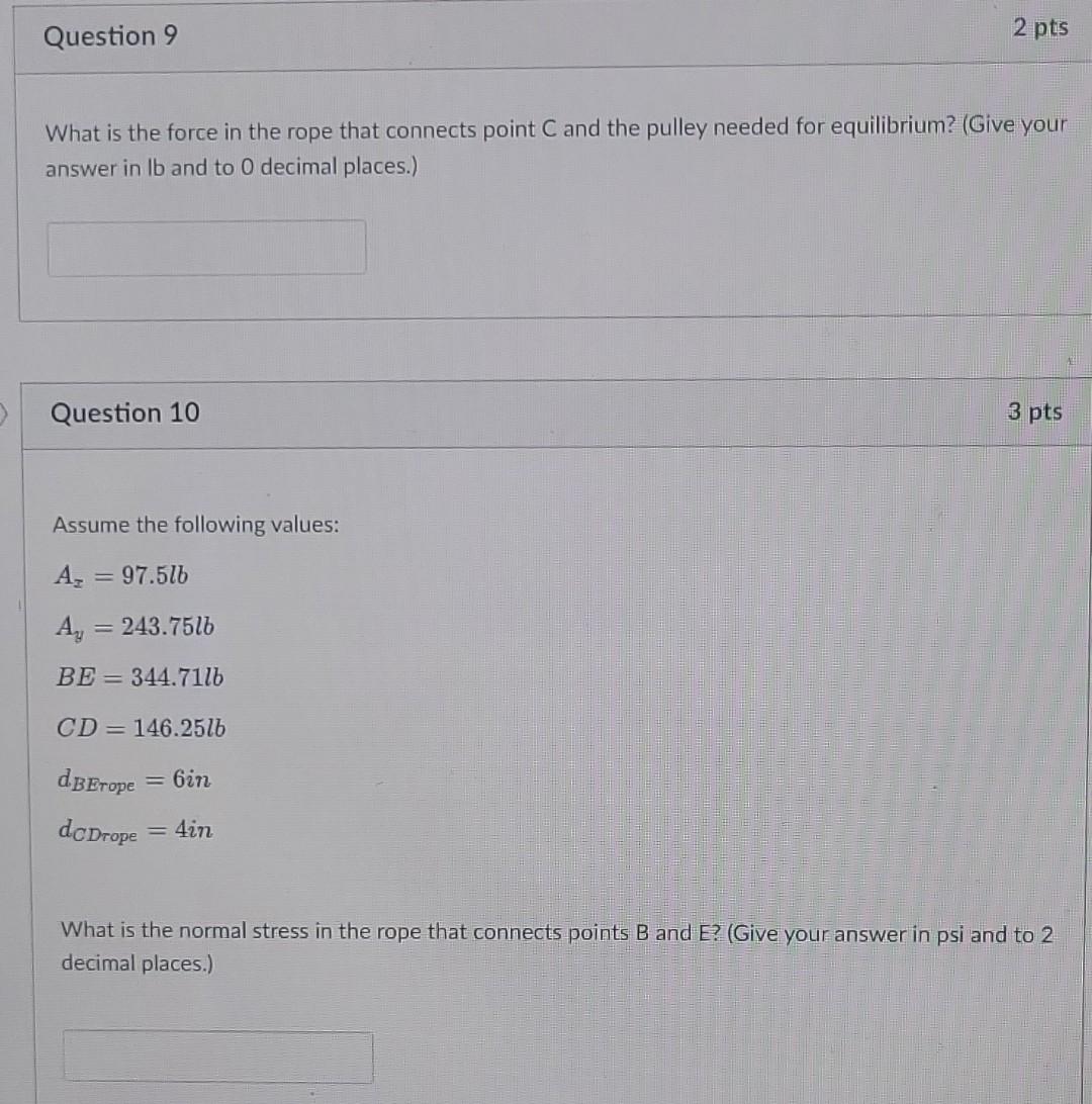 Solved What Is The Horizontal Force At A Needed For Chegg