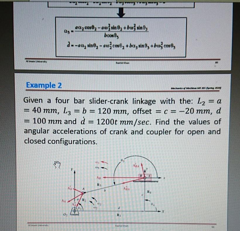 Solved Solve it analytically by using the above equations | Chegg.com