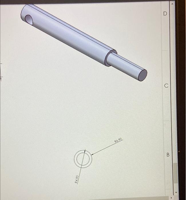 Solved 35 30 D D 10 - 0 25 32.50. 90 c . R20 08 All fillets | Chegg.com