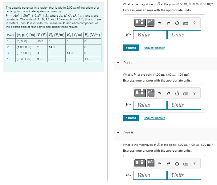 Solved Can someone please answer K, ﻿L, ﻿and M please! The | Chegg.com