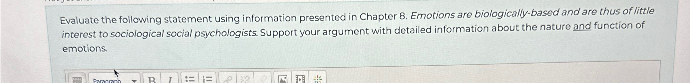 Solved Evaluate the following statement using information | Chegg.com