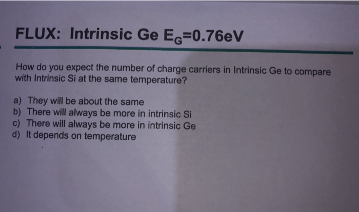 Solved This is a graph for extrinsic p-type Si. what are the | Chegg.com