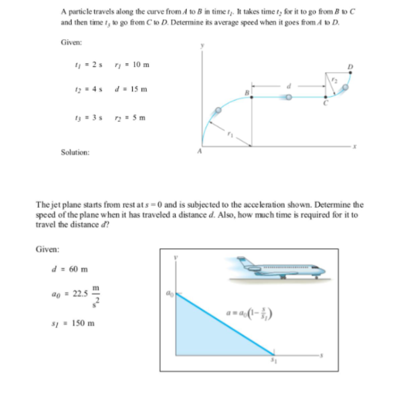 Solved A particle travels along the curve from A ﻿to B ﻿in | Chegg.com
