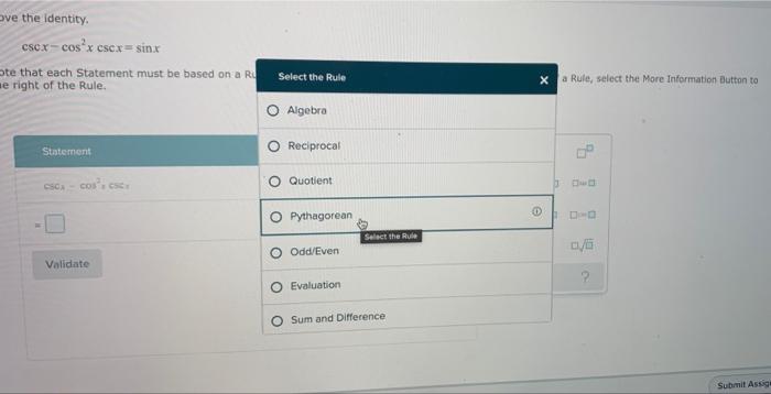 Solved Prove the identity. cscx-cos x cscx-sinx Note that | Chegg.com Solved Prove the identity. cscx-cos x cscx-sinx Note that | Chegg.com