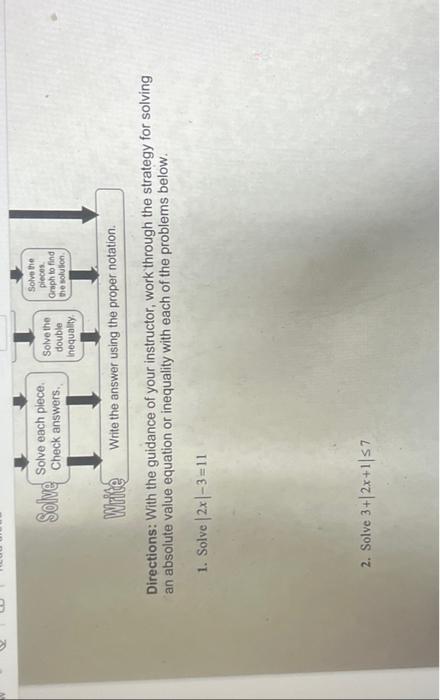 Solved Directions: With the guidance of your instructor, | Chegg.com