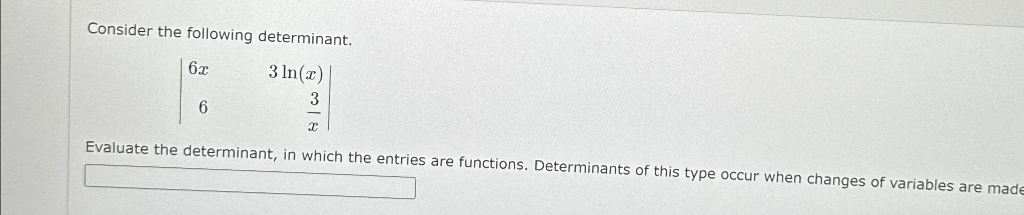Solved Consider the following | Chegg.com